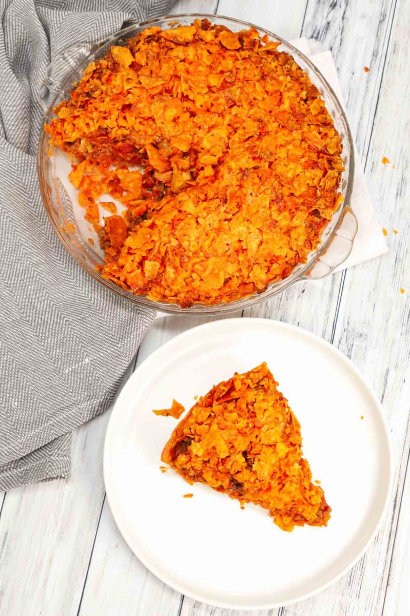 Dorito Taco Pie - THIS IS NOT DIET FOOD