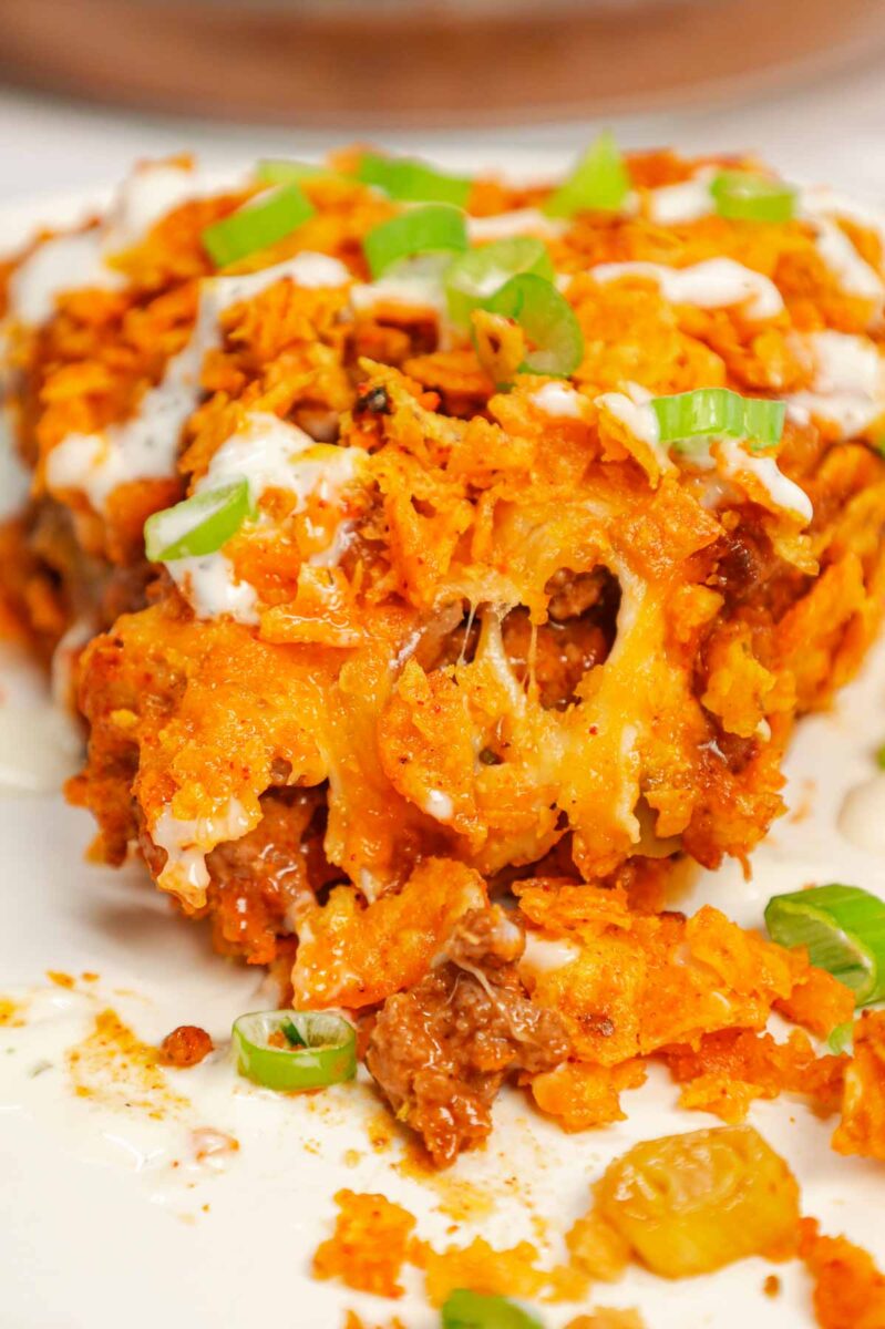 Dorito Taco Pie - THIS IS NOT DIET FOOD