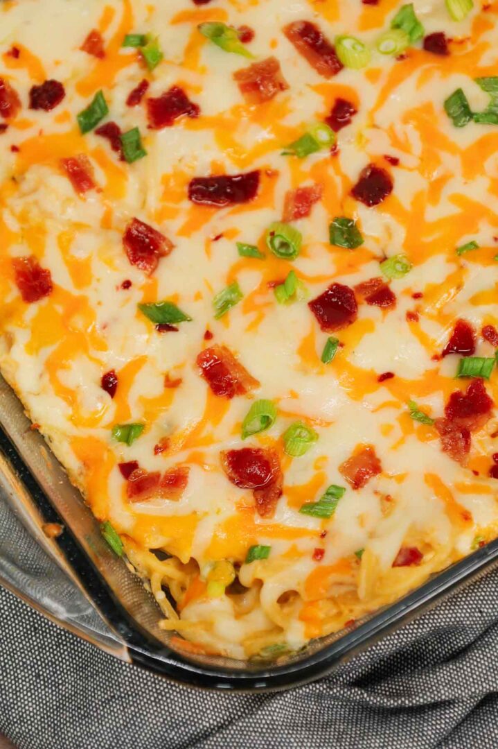 Crack Chicken Spaghetti - THIS IS NOT DIET FOOD