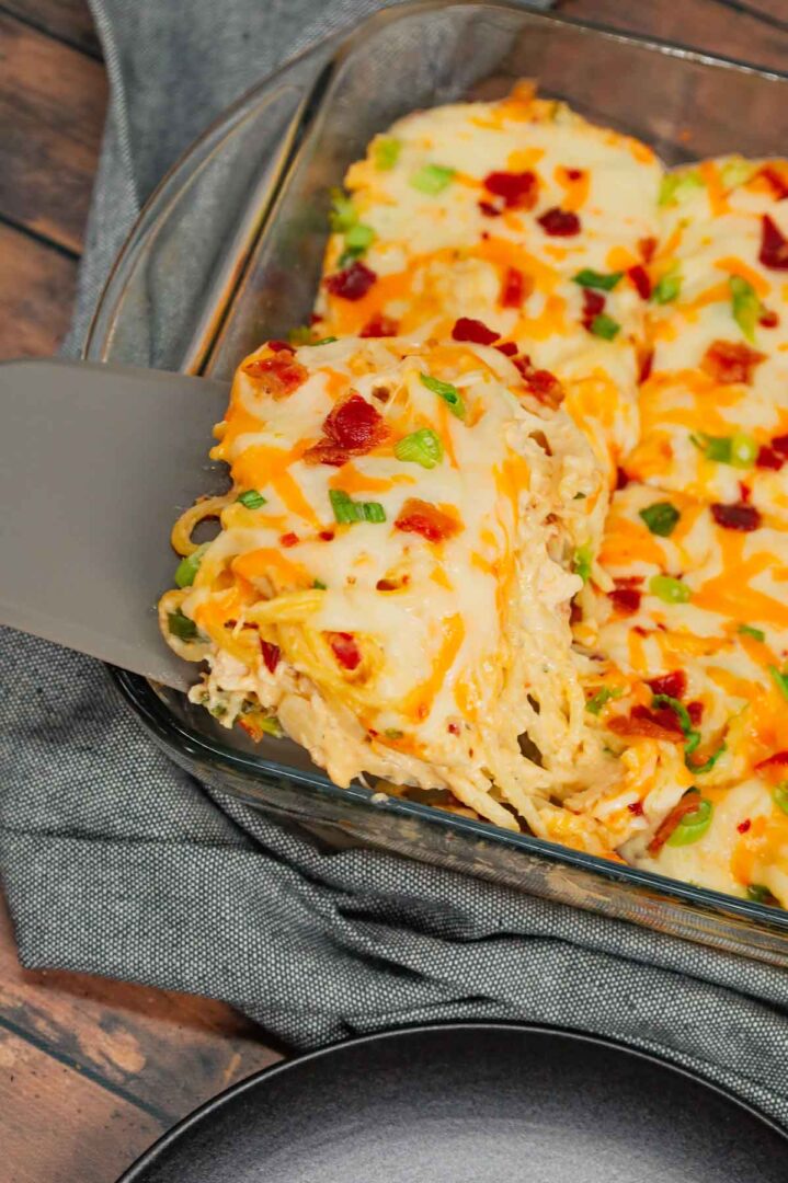 Crack Chicken Spaghetti - THIS IS NOT DIET FOOD