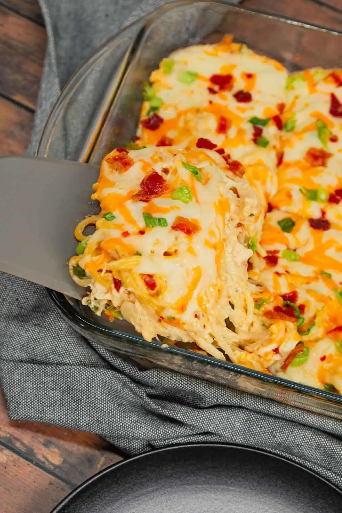 Crack Chicken Spaghetti - THIS IS NOT DIET FOOD
