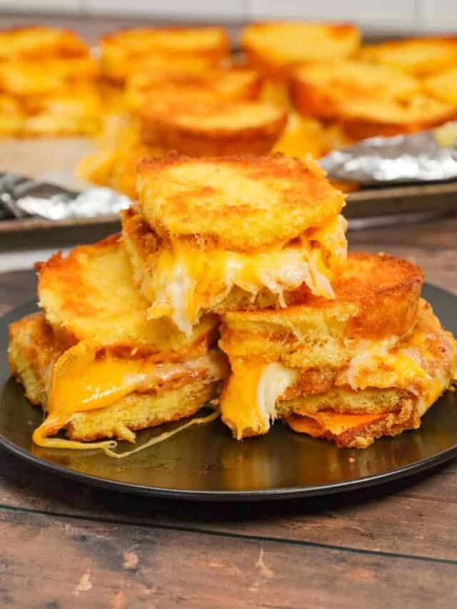 How to Make Grilled Cheese Sliders - THIS IS NOT DIET FOOD