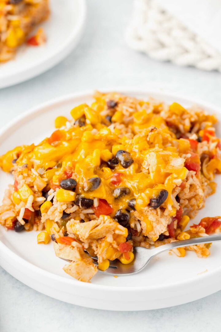 Fiesta Chicken Casserole - THIS IS NOT DIET FOOD