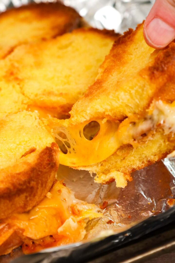 Grilled Cheese Sliders - THIS IS NOT DIET FOOD