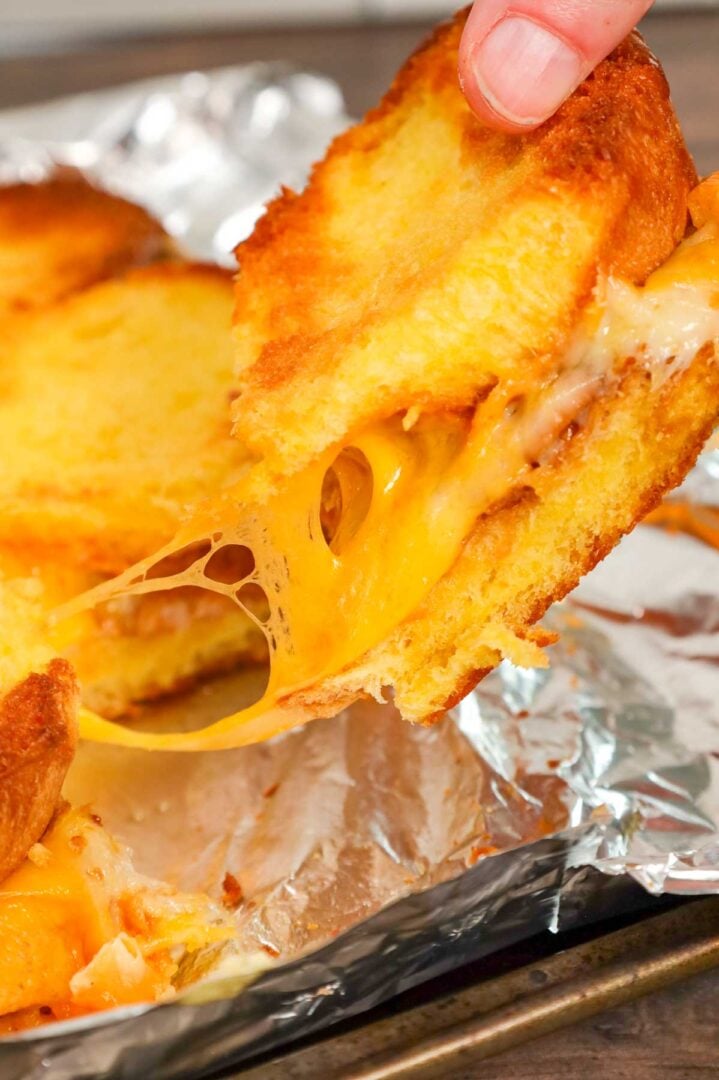 Grilled Cheese Sliders - THIS IS NOT DIET FOOD