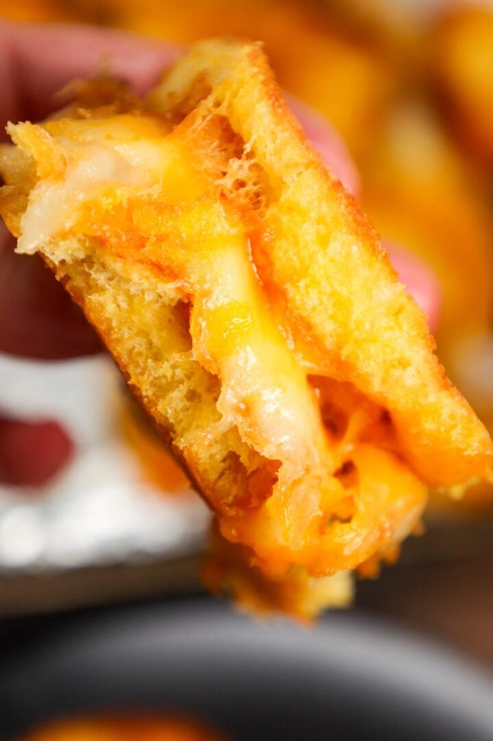 Grilled Cheese Sliders - THIS IS NOT DIET FOOD