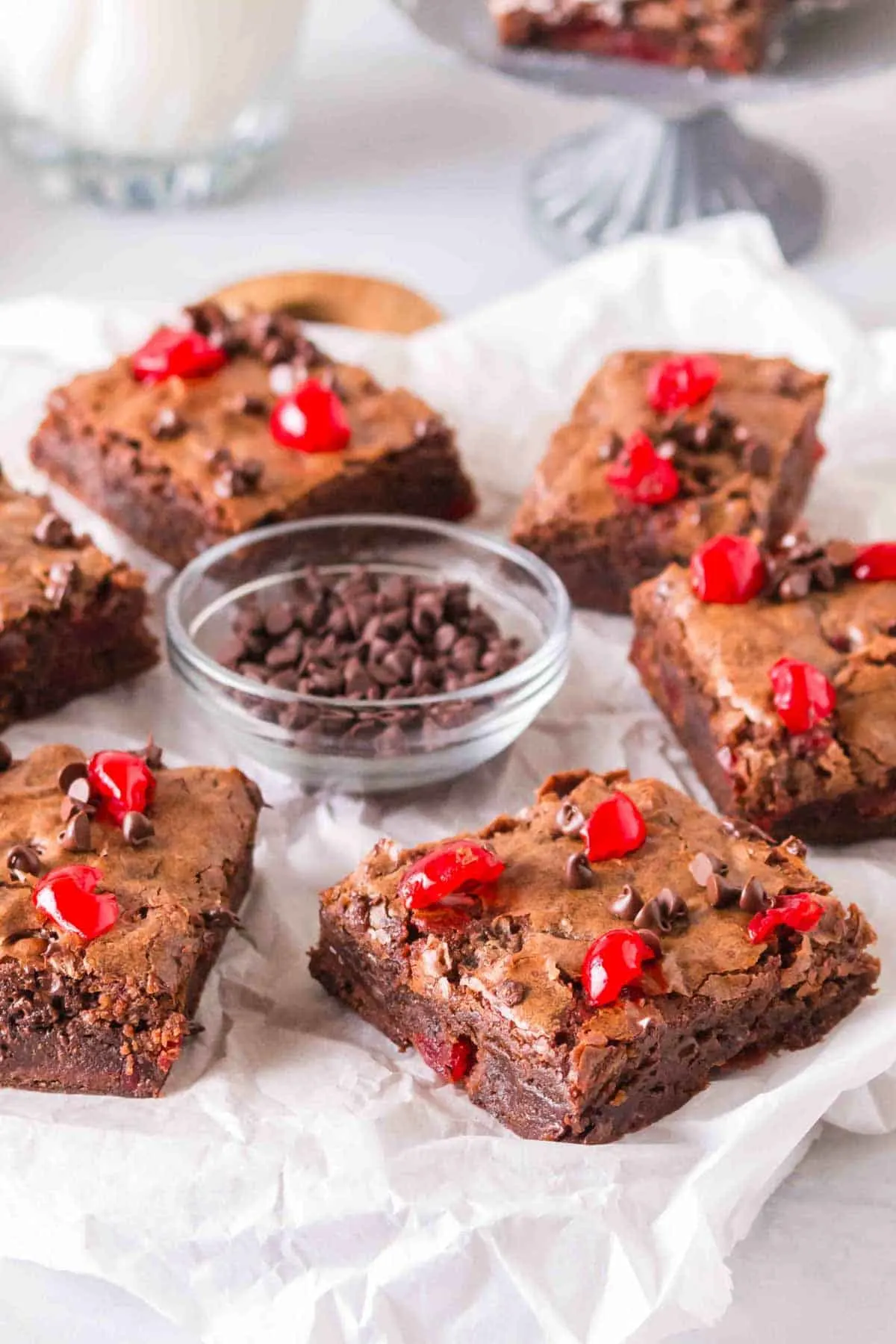 Maraschino Cherry Brownies - THIS IS NOT DIET FOOD