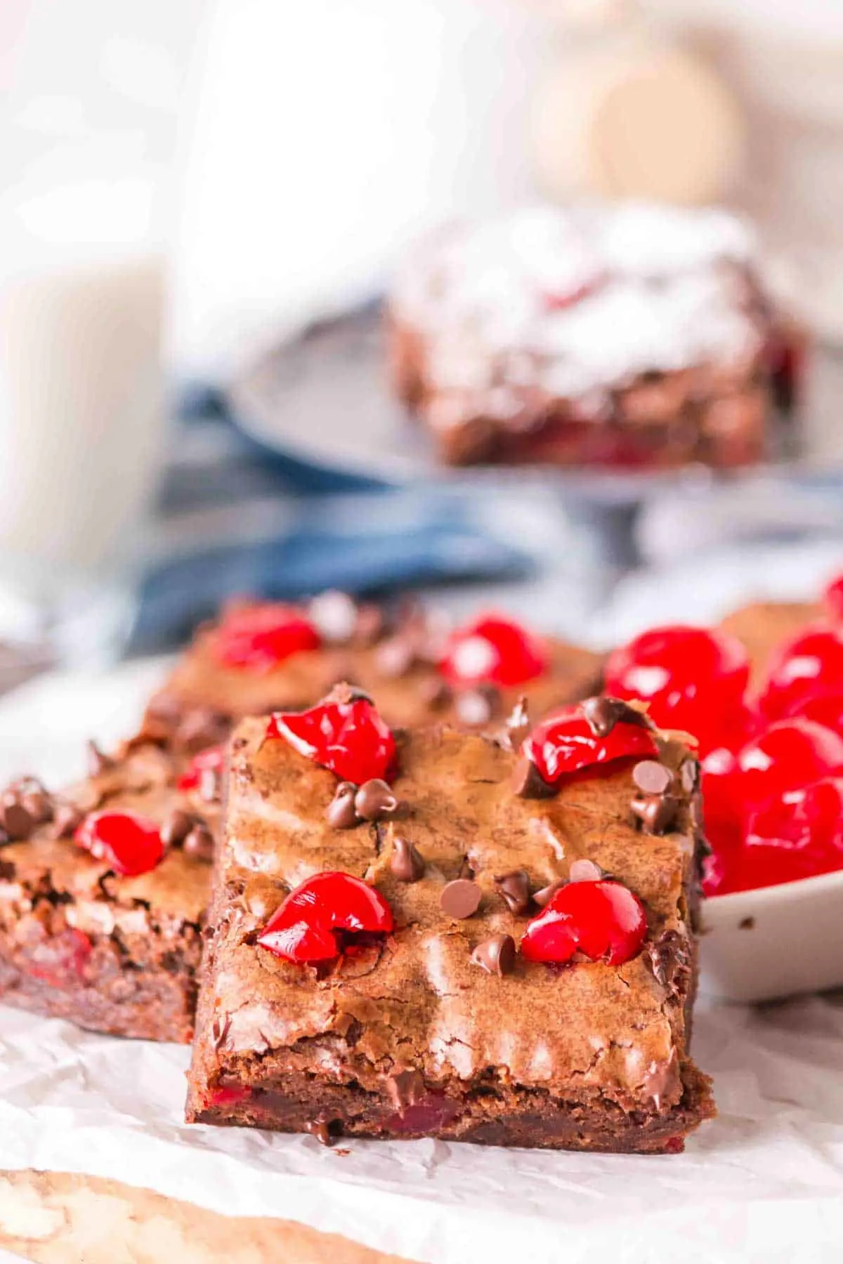 Maraschino Cherry Brownies - THIS IS NOT DIET FOOD