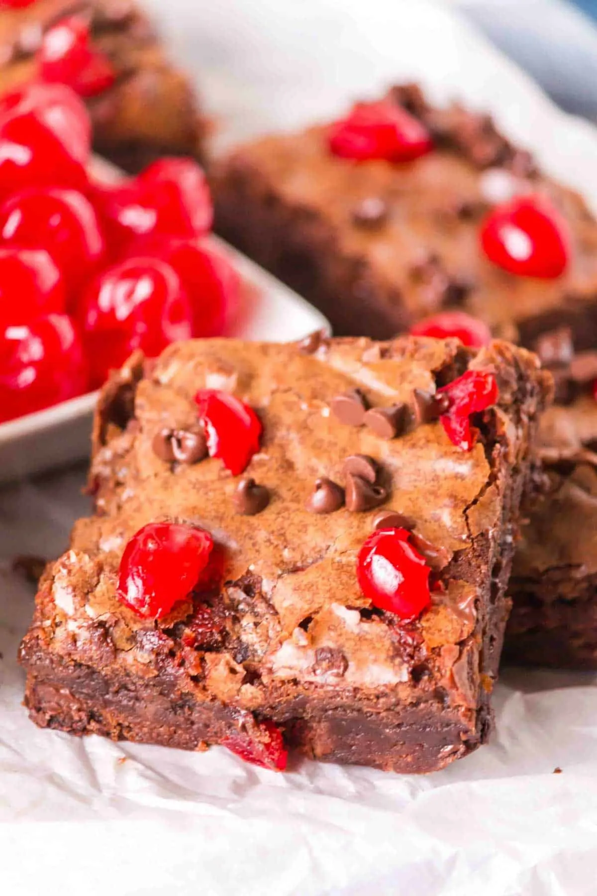 Maraschino Cherry Brownies - THIS IS NOT DIET FOOD