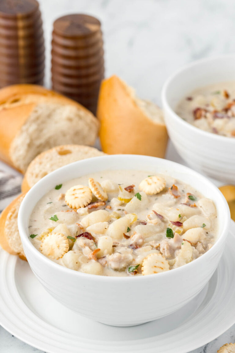 Old Fashioned New England Clam Chowder - THIS IS NOT DIET FOOD