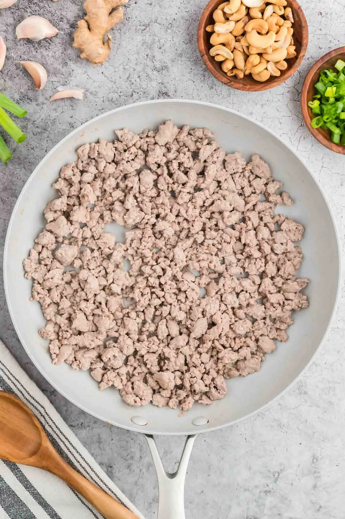 Ground Turkey Stir Fry - THIS IS NOT DIET FOOD