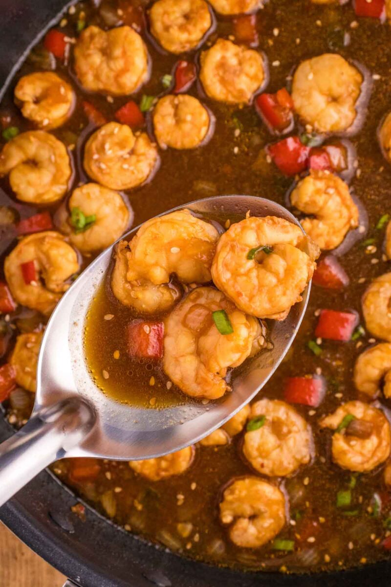 Mongolian Shrimp - THIS IS NOT DIET FOOD