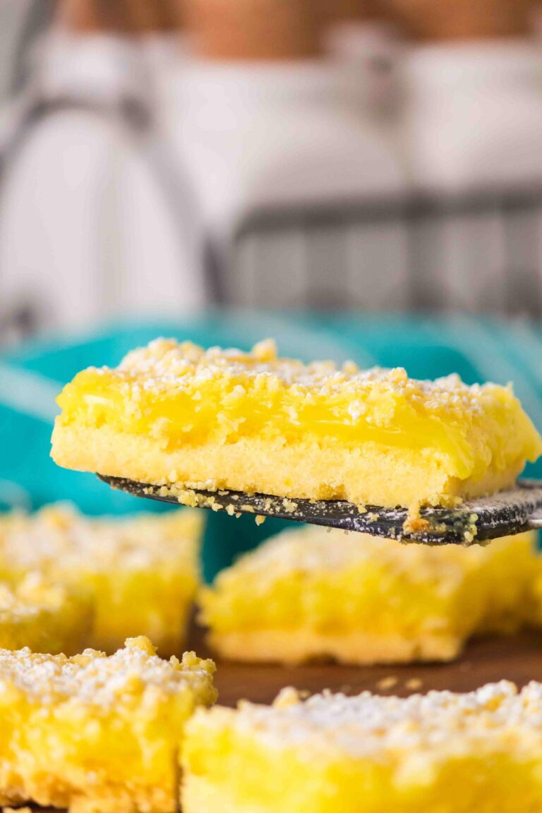 Cake Mix Lemon Bars - THIS IS NOT DIET FOOD