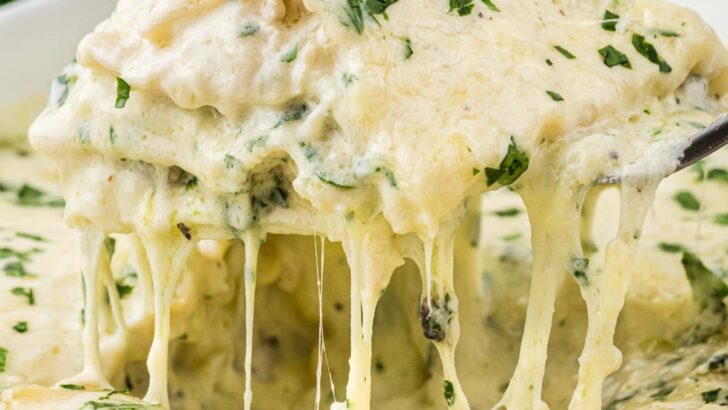 Chicken and Bacon Rotini Alfredo - THIS IS NOT DIET FOOD