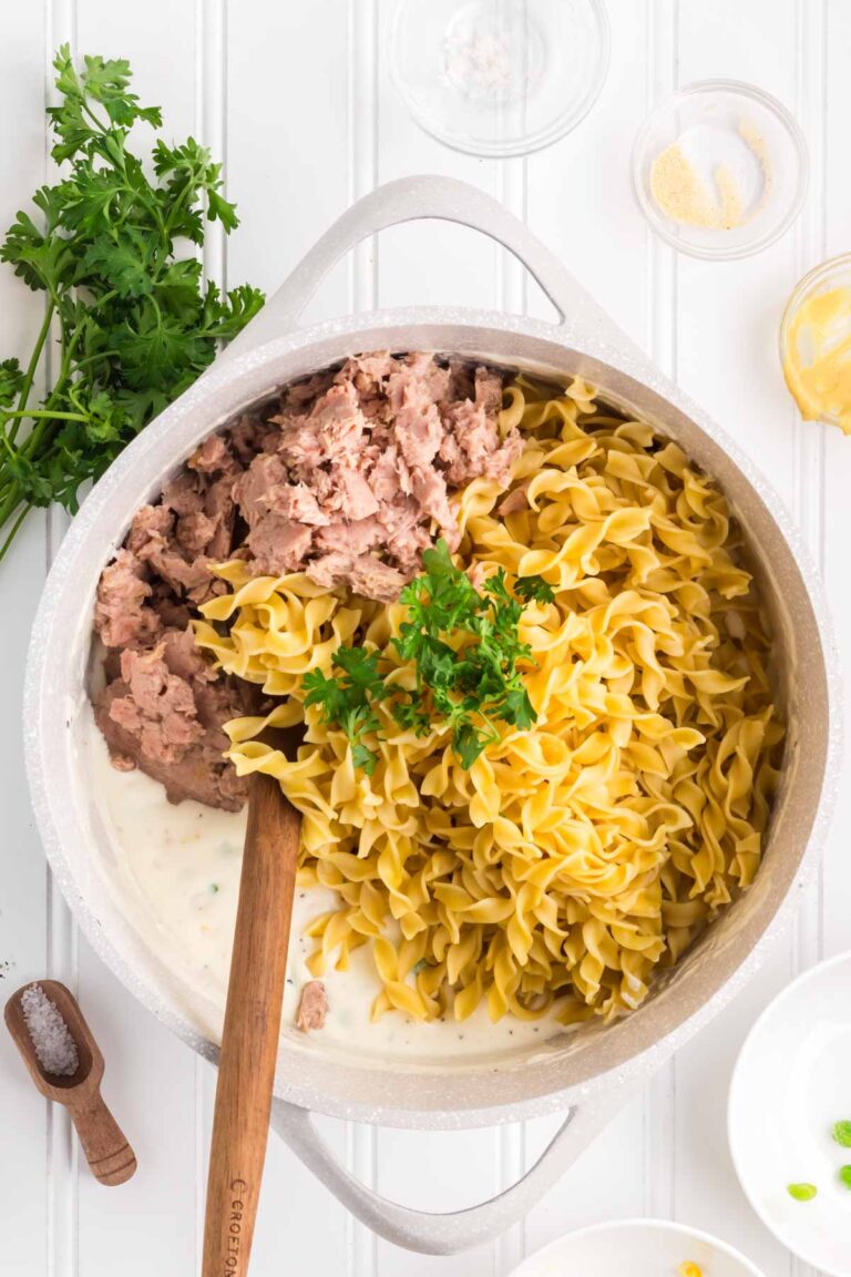 Homemade Tuna Helper - THIS IS NOT DIET FOOD
