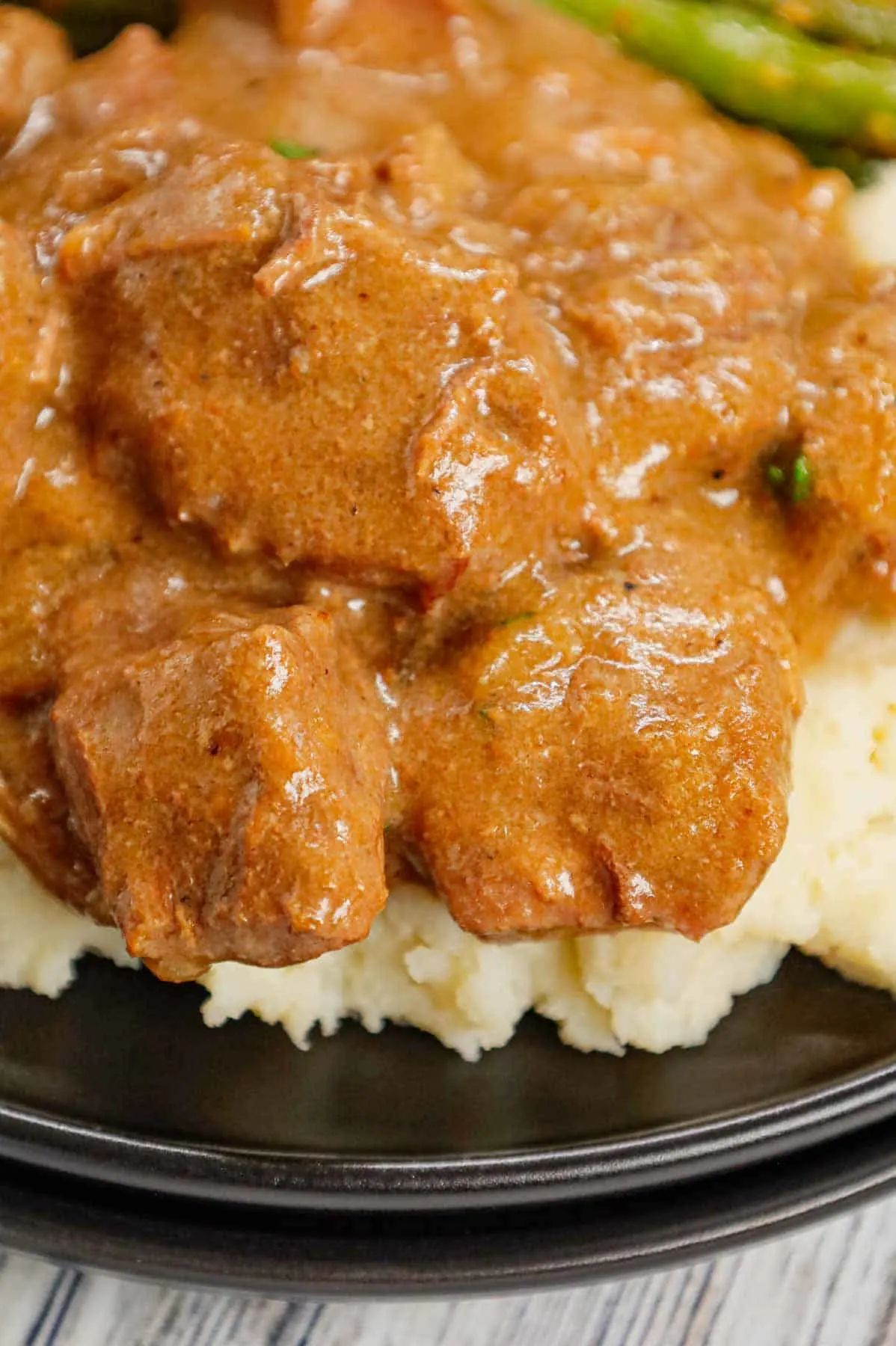 Crock Pot Beef Tips - THIS IS NOT DIET FOOD