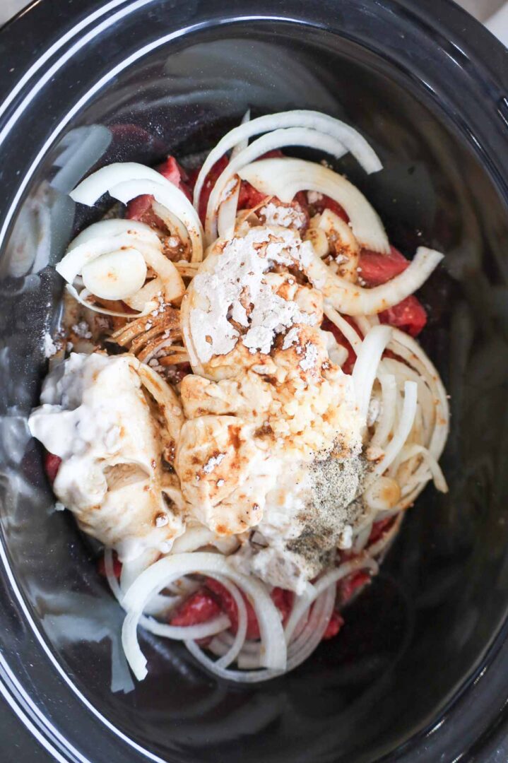 Crock Pot Beef Tips - THIS IS NOT DIET FOOD