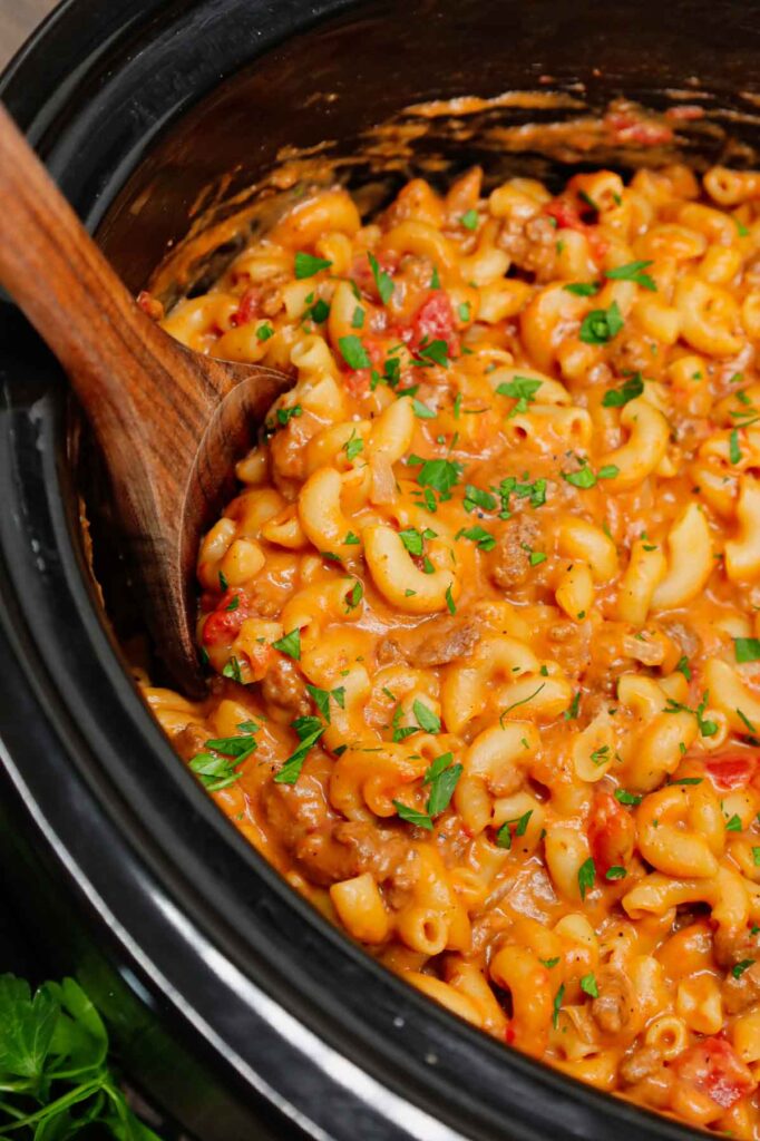 Crock Pot Hamburger Helper - THIS IS NOT DIET FOOD