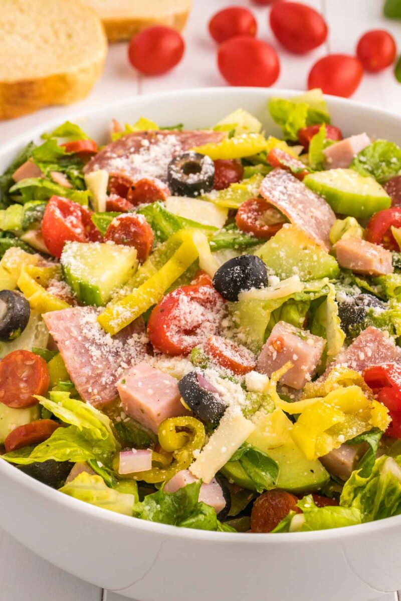 Italian Sub Salad - THIS IS NOT DIET FOOD