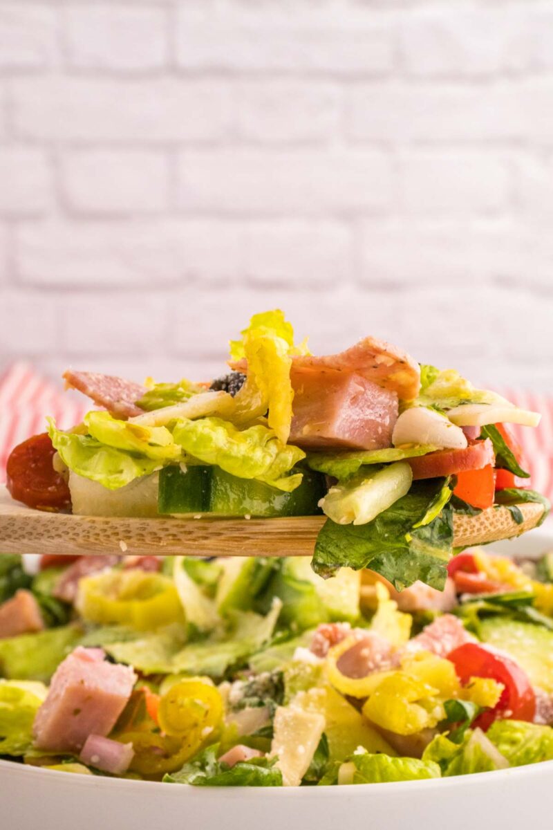 Italian Sub Salad - THIS IS NOT DIET FOOD