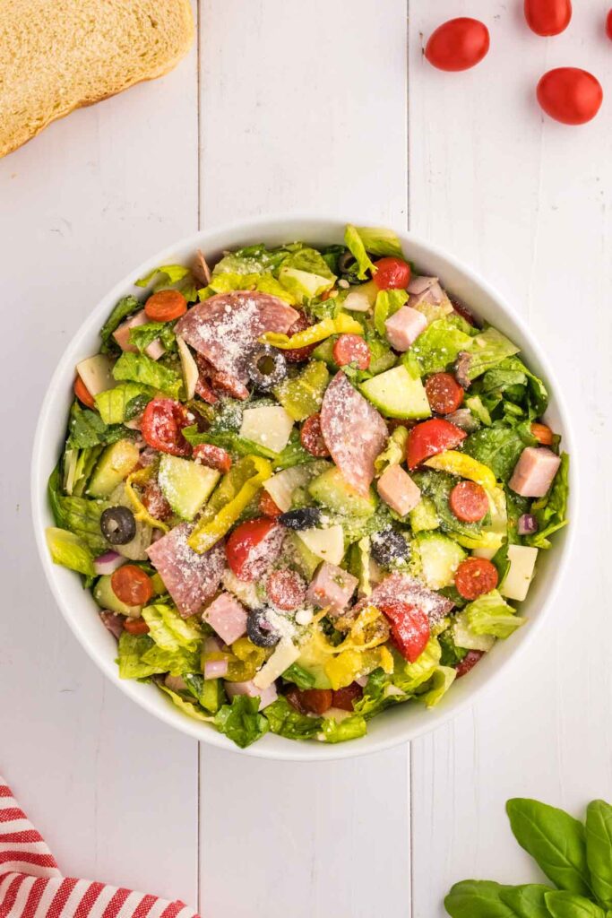 Italian Sub Salad - THIS IS NOT DIET FOOD