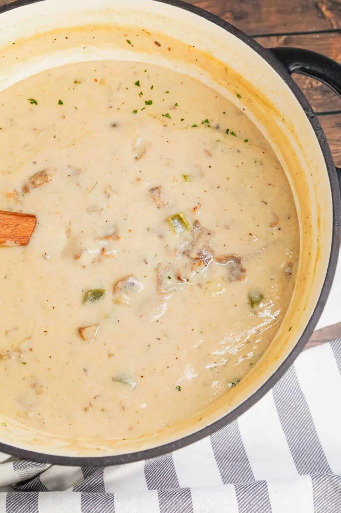 Philly Cheese Steak Soup - THIS IS NOT DIET FOOD