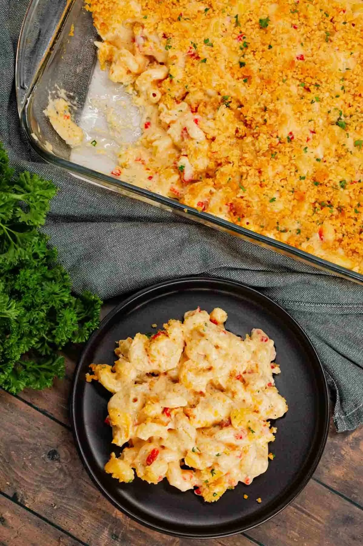 Pimento Mac and Cheese - THIS IS NOT DIET FOOD