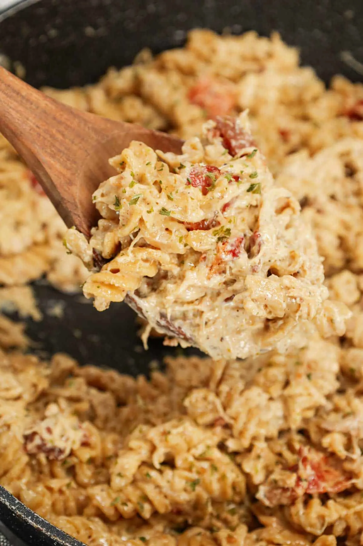 Chicken and Bacon Rotini Alfredo - THIS IS NOT DIET FOOD