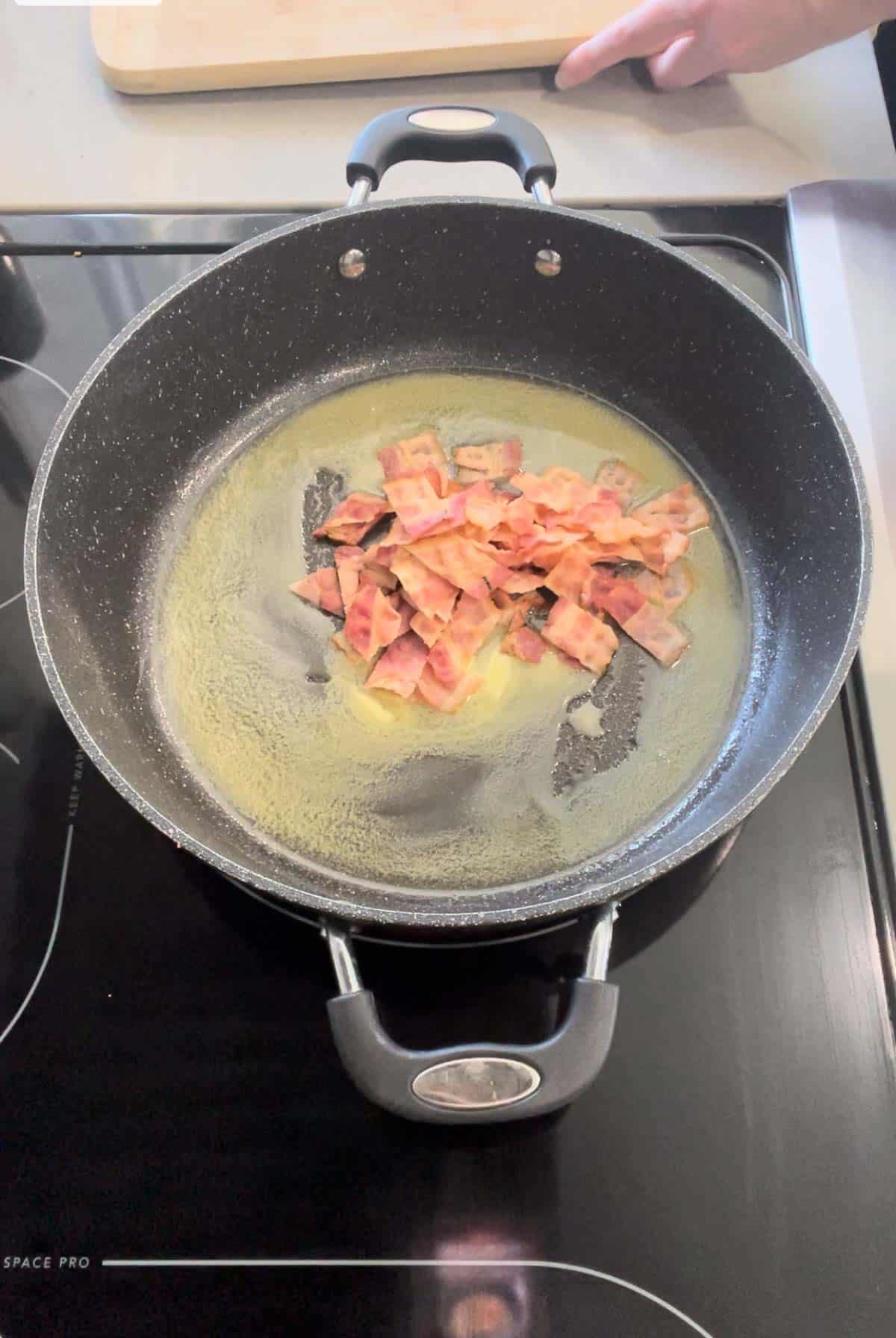 Chicken and Bacon Rotini Alfredo - THIS IS NOT DIET FOOD