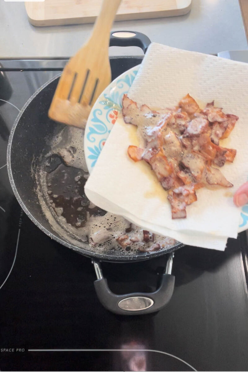 Chicken and Bacon Rotini Alfredo - THIS IS NOT DIET FOOD