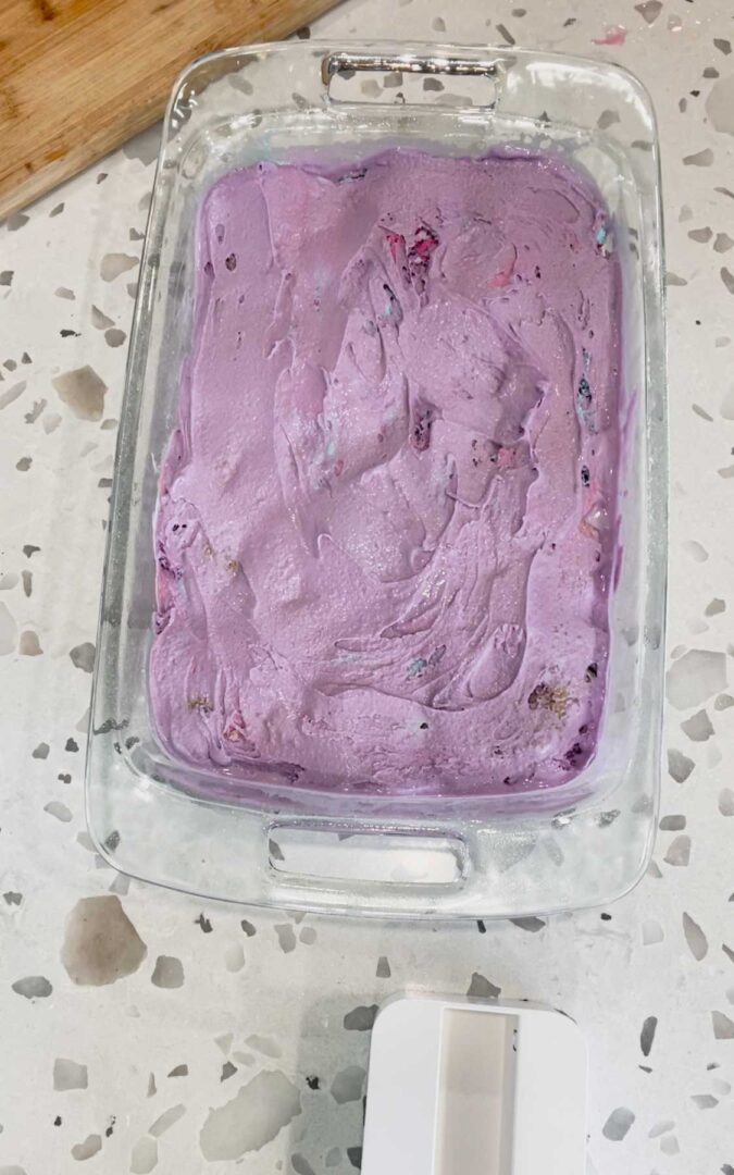Cotton Candy Ice Cream Cake - THIS IS NOT DIET FOOD