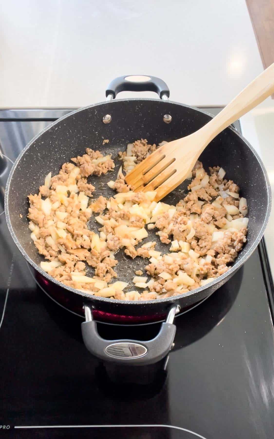 Pizza Pot Pie - THIS IS NOT DIET FOOD