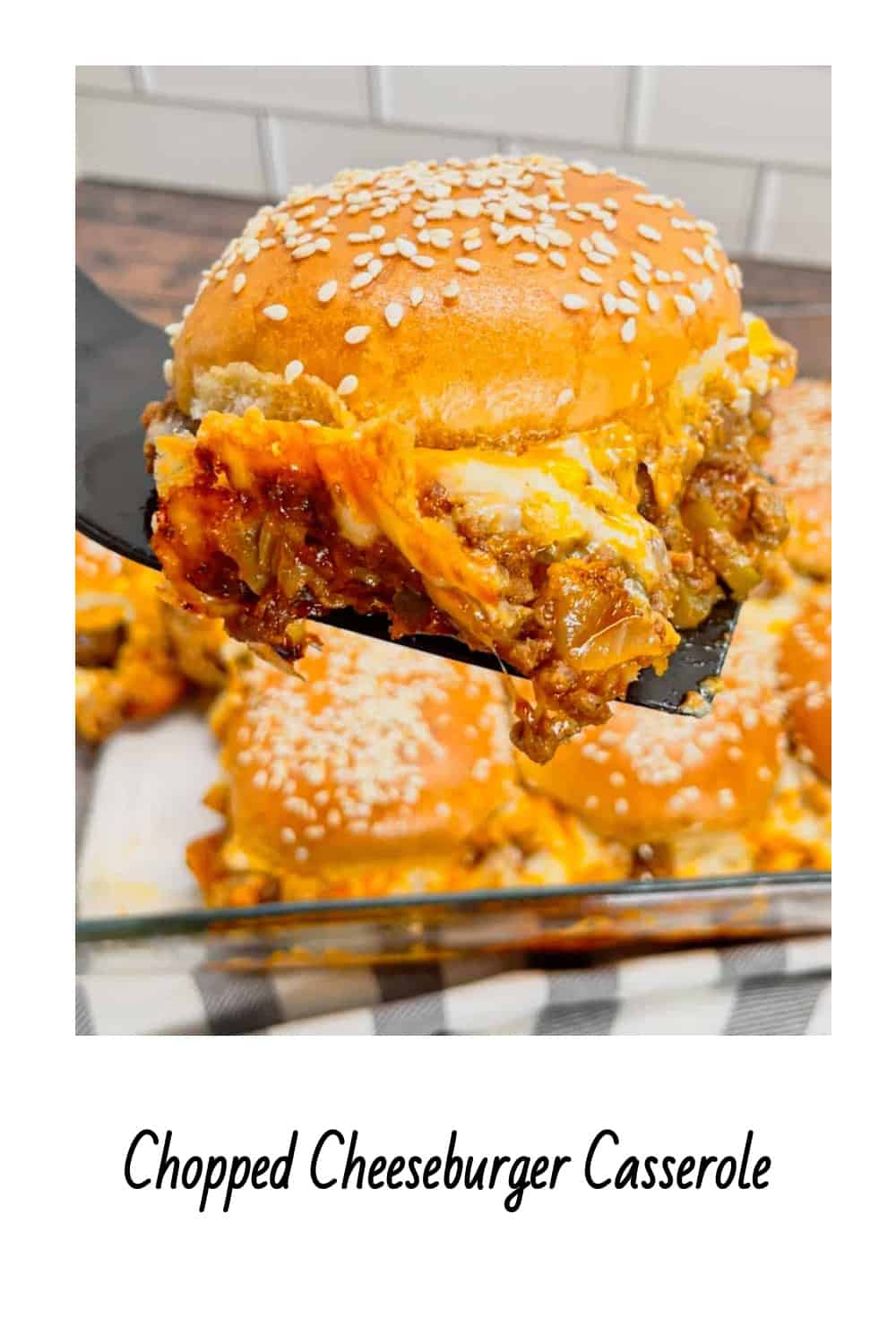 Chopped Cheeseburger Casserole - THIS IS NOT DIET FOOD