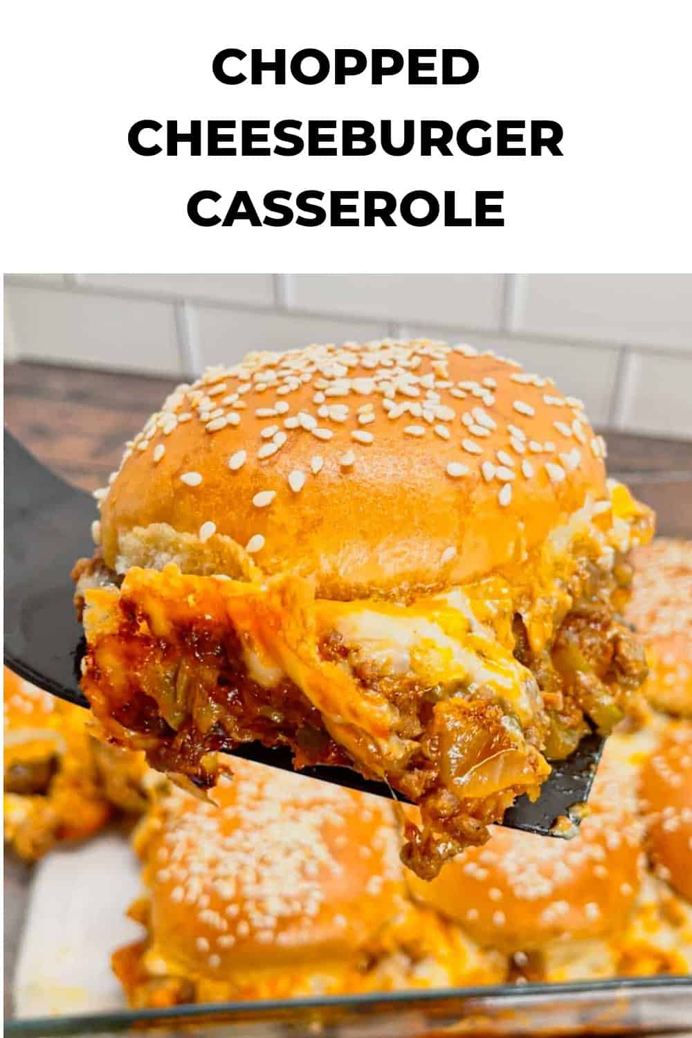 Chopped Cheeseburger Casserole - THIS IS NOT DIET FOOD
