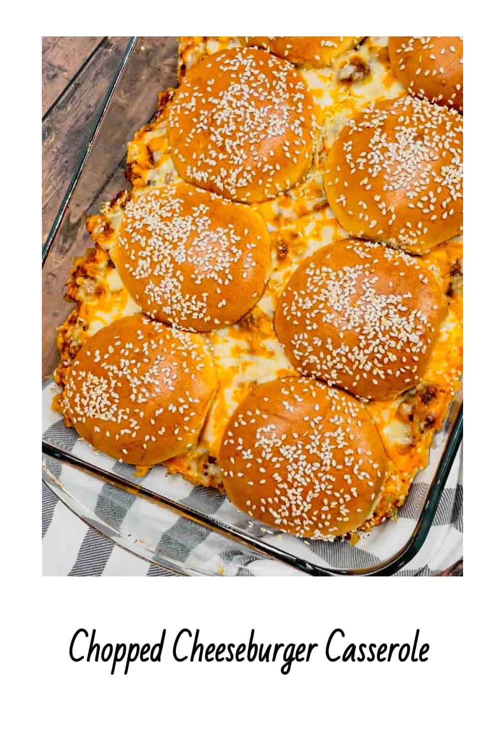 Chopped Cheeseburger Casserole - THIS IS NOT DIET FOOD