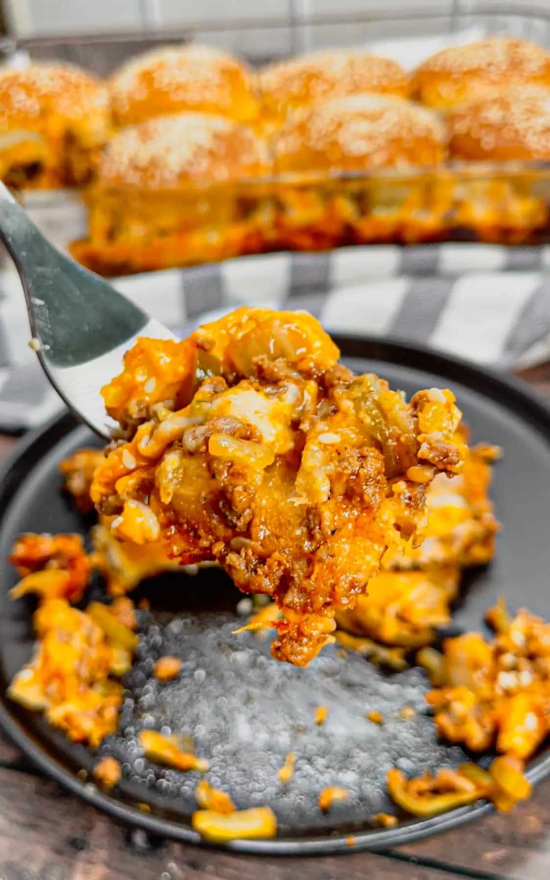 Chopped Cheeseburger Casserole - THIS IS NOT DIET FOOD