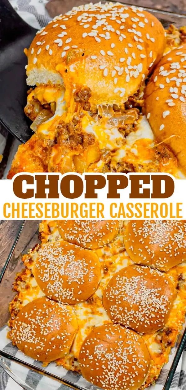 Chopped Cheeseburger Casserole - THIS IS NOT DIET FOOD