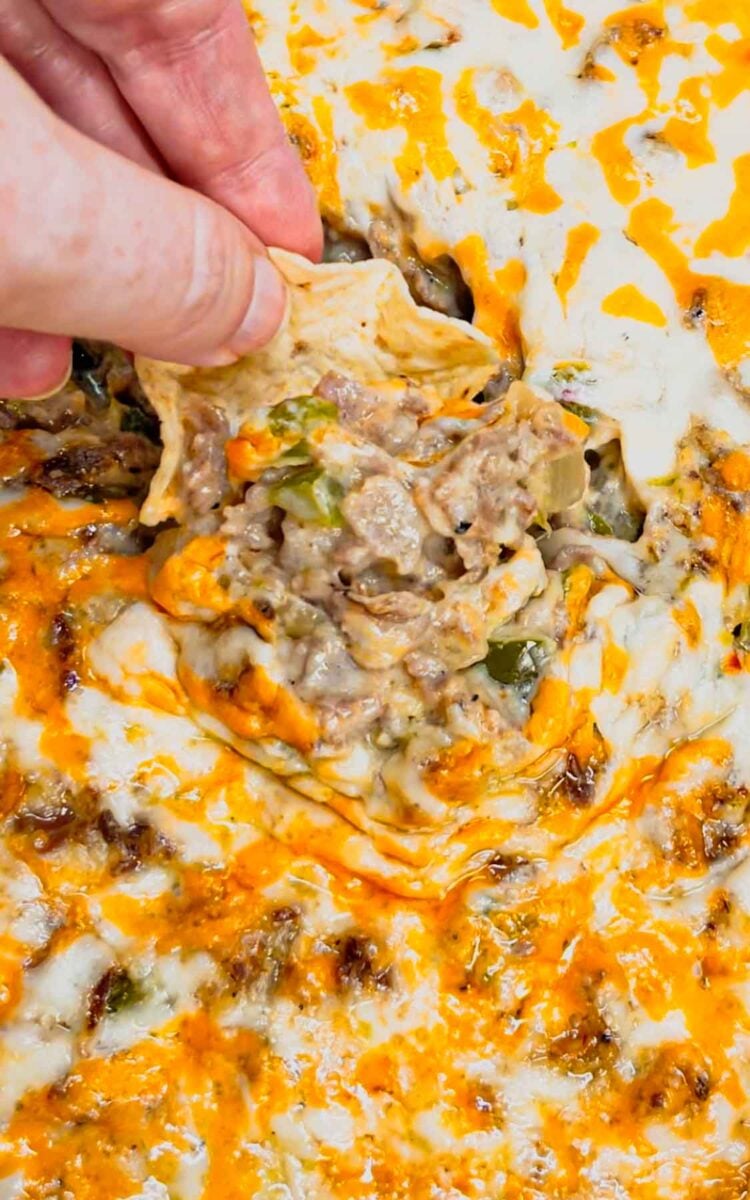 Philly Cheese Steak Dip This Is Not Diet Food