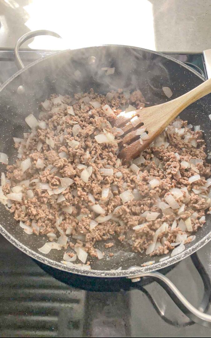 Cheddar Bay Ground Beef Cobbler - THIS IS NOT DIET FOOD