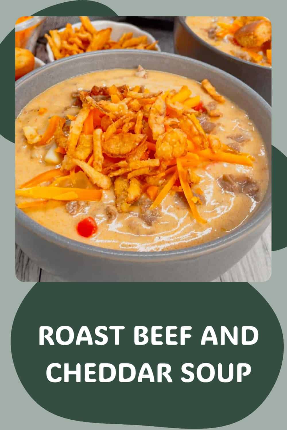 Roast Beef and Cheddar Soup - THIS IS NOT DIET FOOD