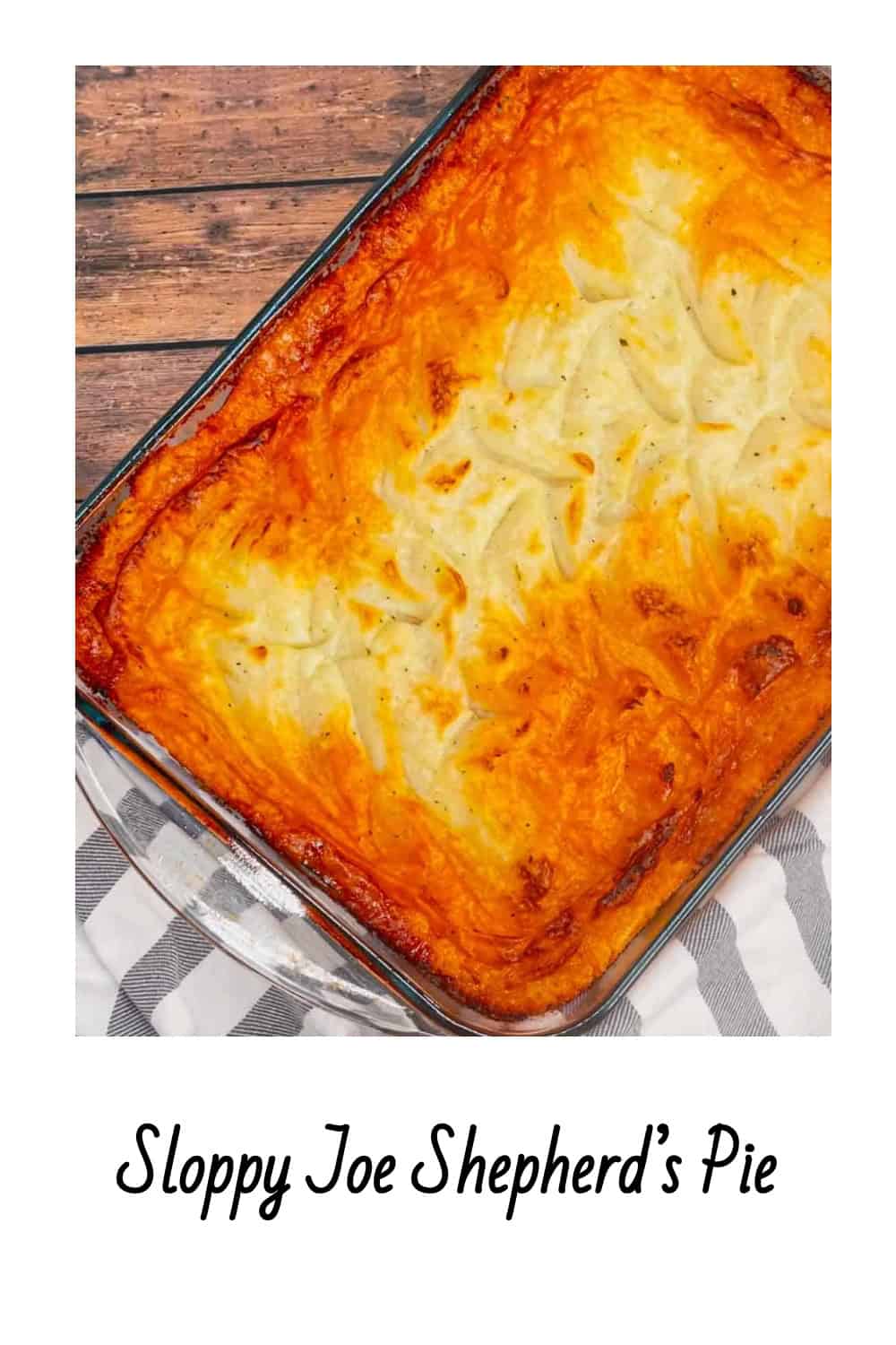 Sloppy Joe Shepherd's Pie - THIS IS NOT DIET FOOD