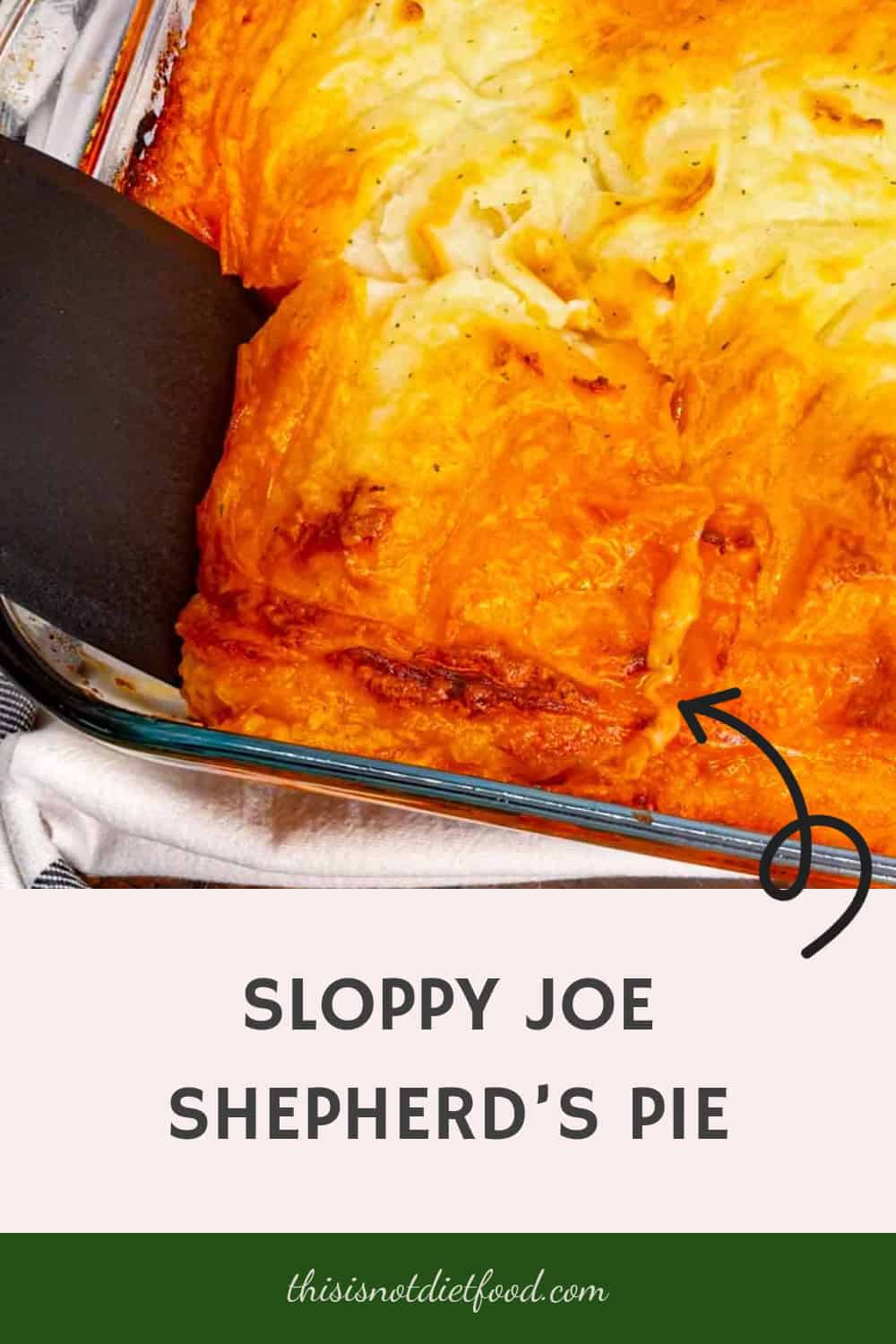 Sloppy Joe Shepherd's Pie - THIS IS NOT DIET FOOD
