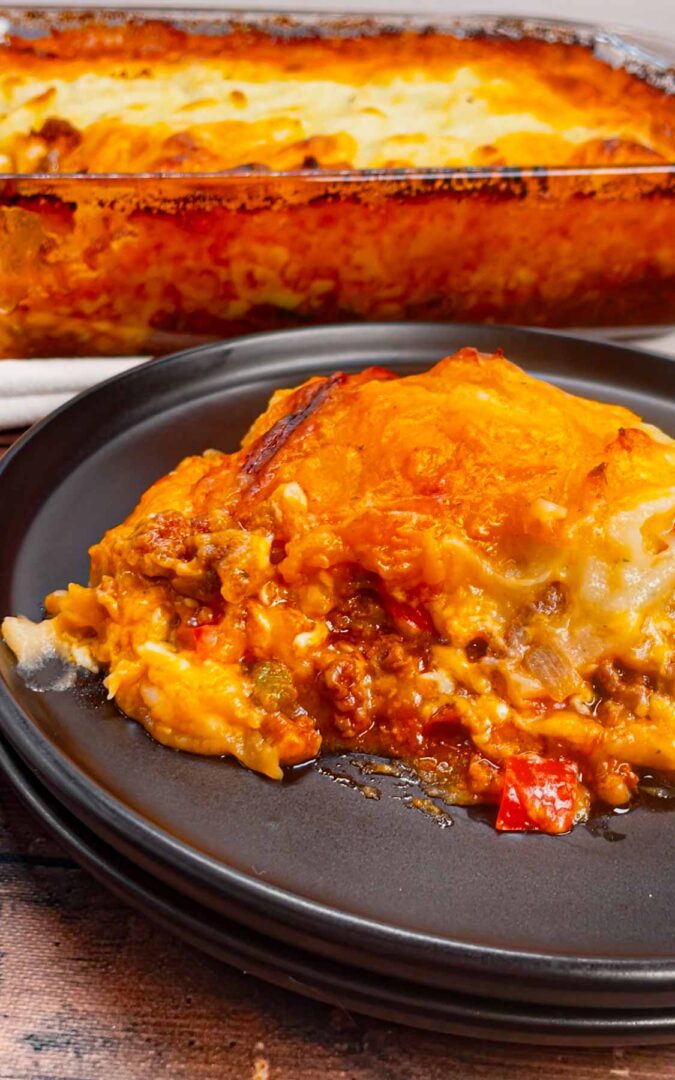 Sloppy Joe Shepherd's Pie - THIS IS NOT DIET FOOD