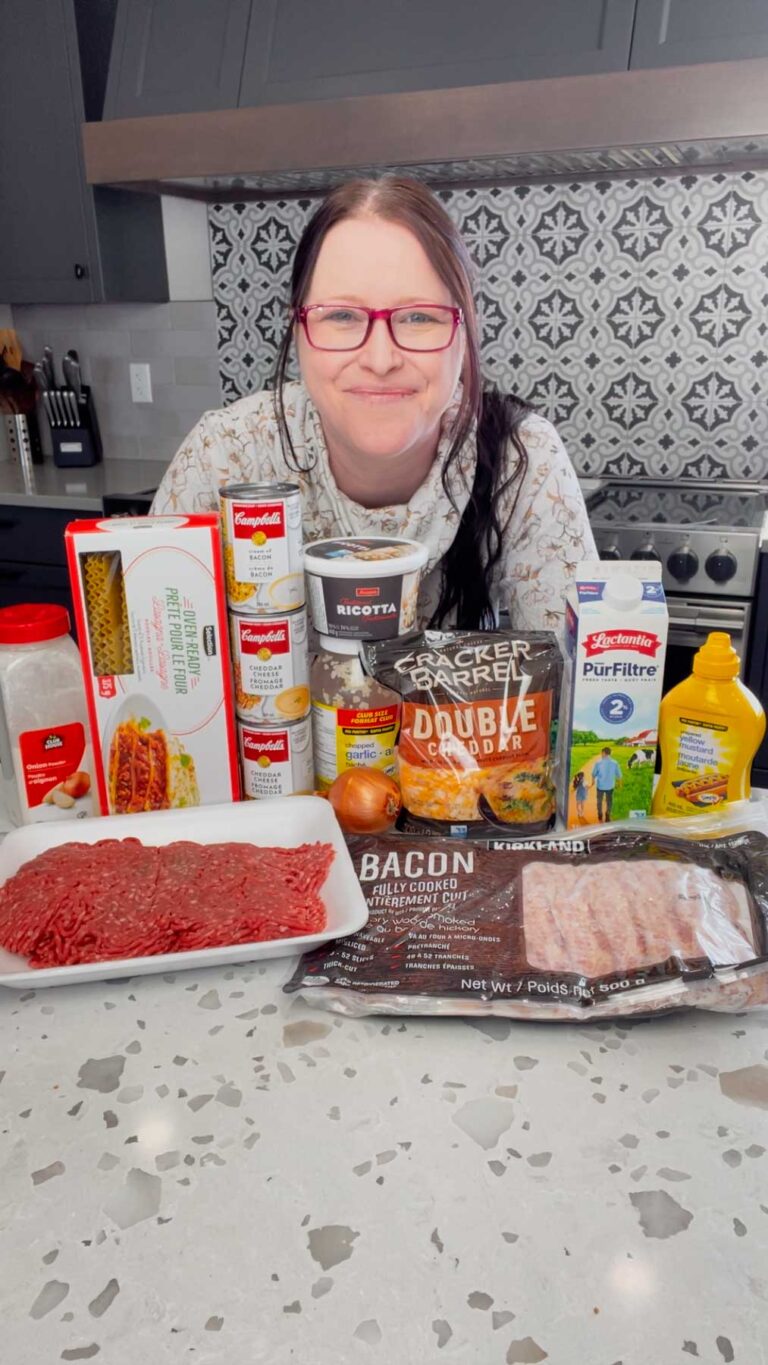 Bacon Cheeseburger Sheet Pan Lasagna - THIS IS NOT DIET FOOD