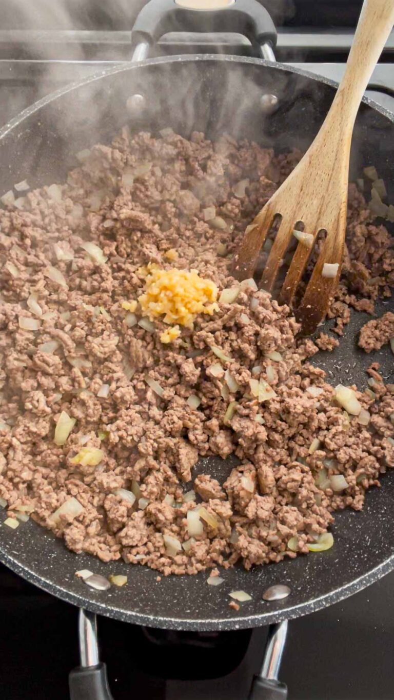 Bacon Cheeseburger Sheet Pan Lasagna - THIS IS NOT DIET FOOD