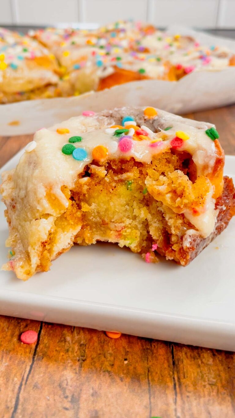 Sugar Cookie Stuffed Cinnamon Rolls - THIS IS NOT DIET FOOD