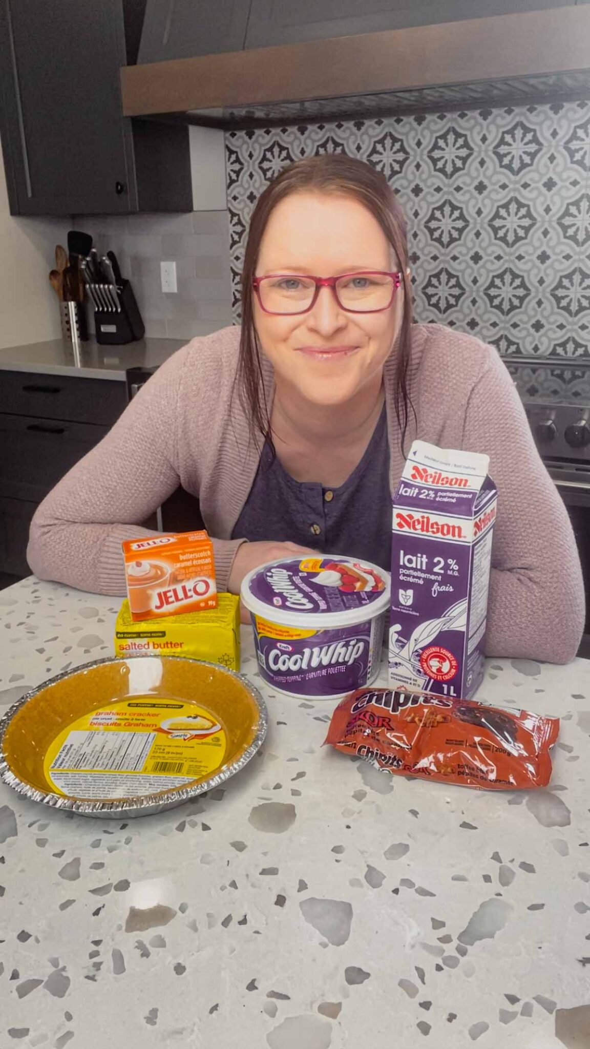 No Bake Butterscotch Pie - THIS IS NOT DIET FOOD