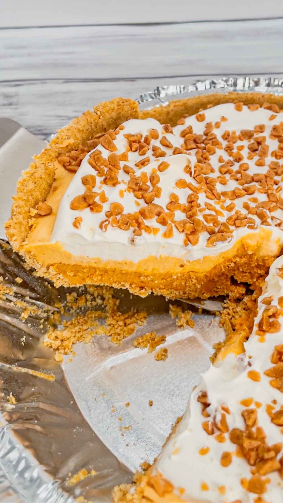 No Bake Butterscotch Pie - THIS IS NOT DIET FOOD