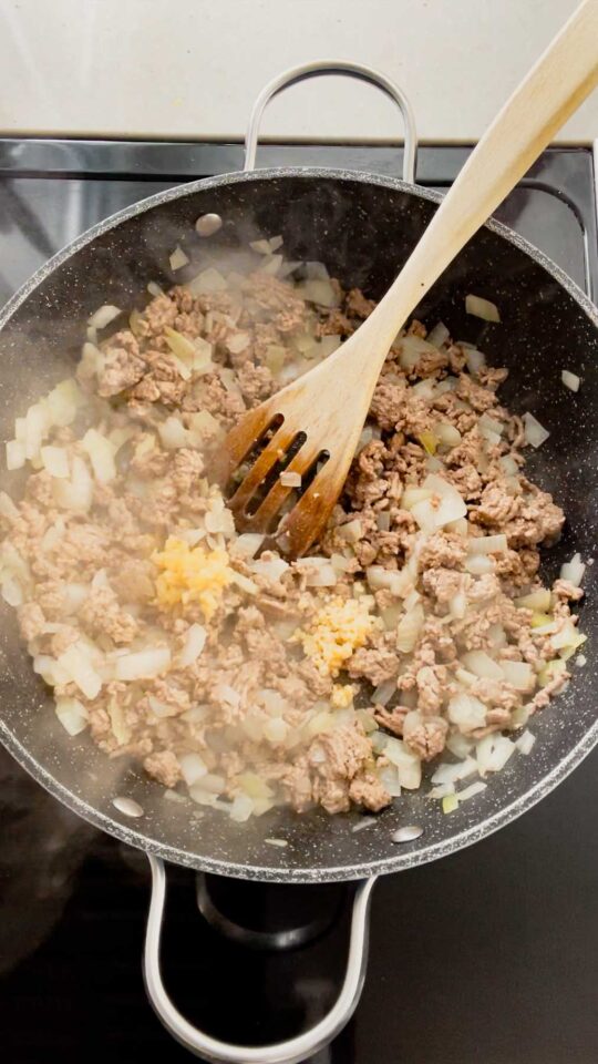 Sloppy Joe Pierogi Casserole - THIS IS NOT DIET FOOD