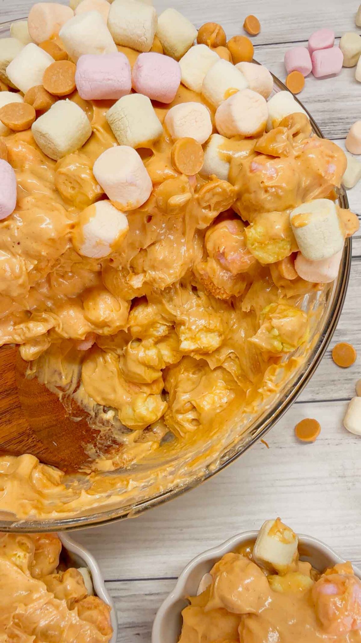 Peanut Butter Butterscotch Confetti Fluff - THIS IS NOT DIET FOOD